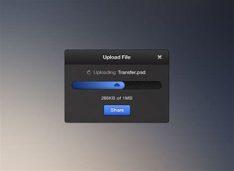 File Upload Widget Free Mockup FreeImages