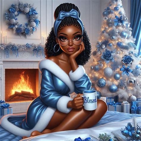 Pamela Williams Good Night 🤎 Black Woman Artwork Black Love Art
