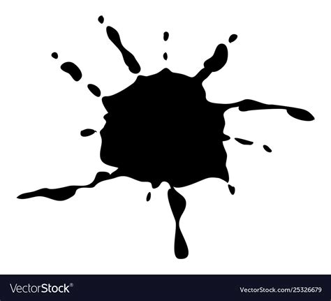 Ink Blob Blot Splash Silhouette Symbol Symbol Design