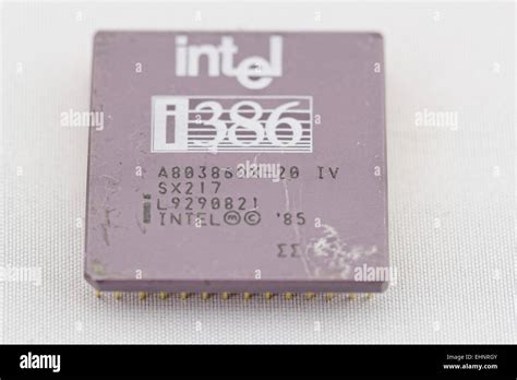 Alte Intel Cpu Fotos Und Bildmaterial In Hoher Auflösung Alamy
