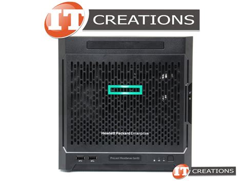 Hp Microserver G10 Used Hpe Proliant Microserver G10 Ultra Micro Tower 3 5 Inch Lff 4 Bay
