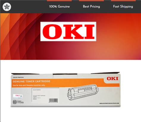 Genuine Oki B432 45807103 Black Toner Cartridge 3000 Prints Lowest
