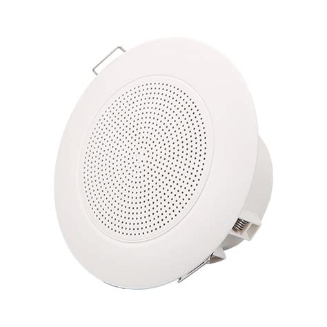 하소 천장 매입형 원형 스피커 화이트 3w 100파이 온채널