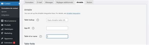 contact form 7 airtable wordpress integration