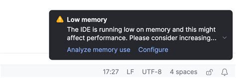Increase The Memory Heap Of The IDE DataGrip Documentation