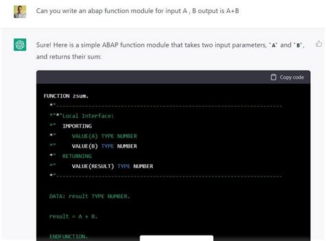 Juan Andrés L On Linkedin Chatgpt Usecase For Abap Code And Sap Help