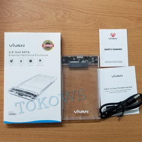 Jual Casing Hardisk External HDD External Case 2.5" USB 3.0 - VIVAN VSHD1 | Shopee Indonesia