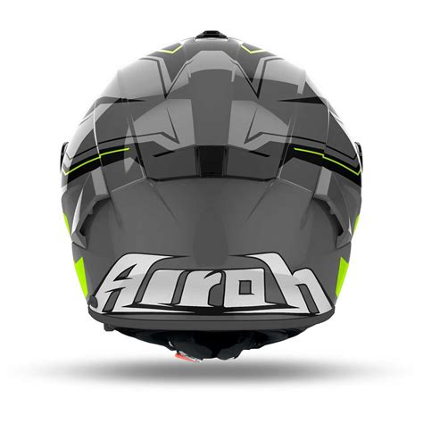 Airoh Spark 2 Dart Full Face Motorcycle Helmet Gloss Yellow For Sale