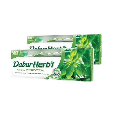 Dabur Tooth Paste Tb Basil 150 G Cs48 Spama Medical