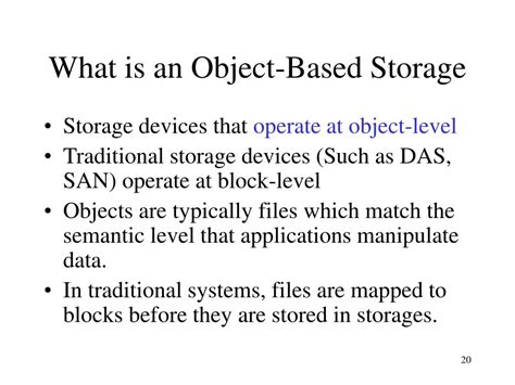 Ppt Object Based Network Storage Systems Powerpoint Presentation