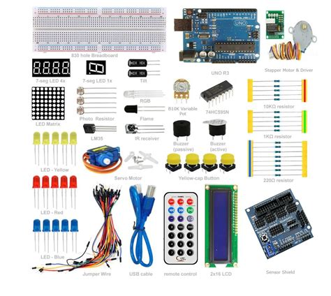 Robodo Basic Starter Kit For Arduino Starter With Uno R3 Robodo