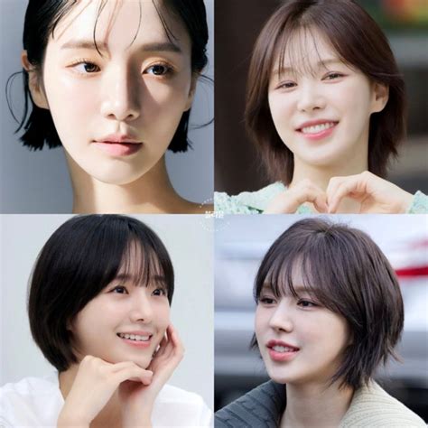 2024 여자 연예인 웬디 박규영 짧은 숏컷 단발 헤어스타일 네이버 블로그