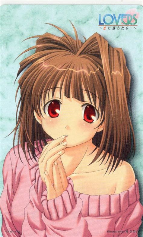 Yahooオークション 滝美梨香「lovers～恋に落ちたら～」テレカ91