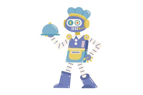 Robot Server Svg Cut File By Creative Fabrica Crafts · Creative Fabrica