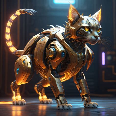 Robot Cat By Woodyfrid92 On Deviantart