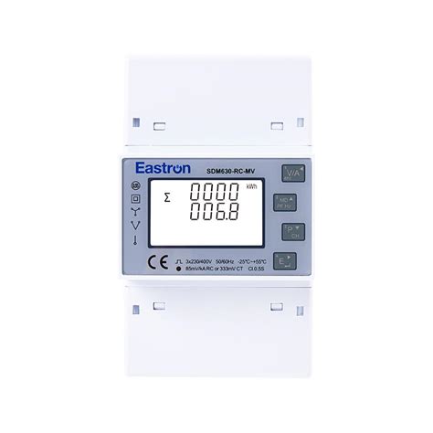 Sdm630 Rc Mv Din Rail Type Three Phase Multi Function Power Meter