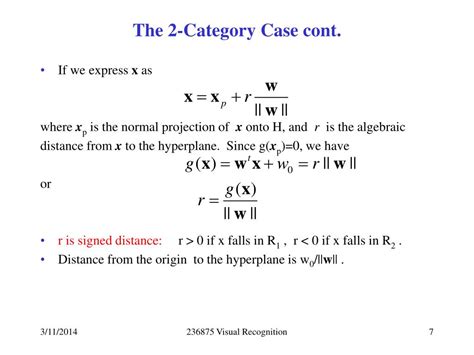 PPT LINEAR DISCRIMINANT FUNCTIONS PowerPoint Presentation Free