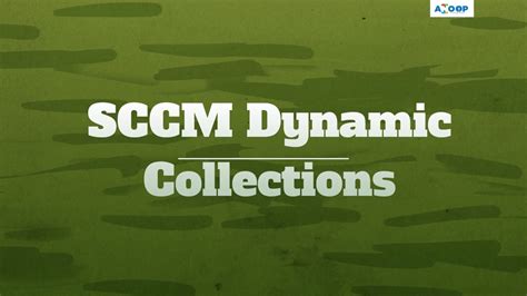 How To Create Sccm Dynamic Collections Part 2 How To Create Collection