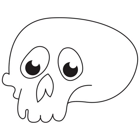 Skull Outline Pngs For Free Download