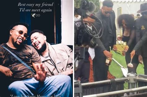 Don Design Breaks Silence Pours Henny On Akas Coffin [photos]