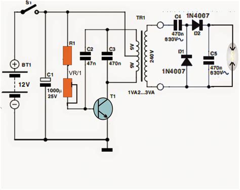 Simple High Voltage Generator Circuit Arc Generator Artofit
