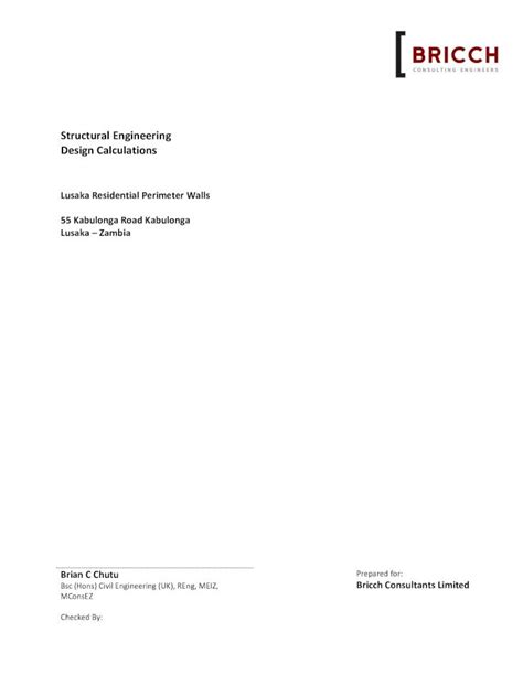 Pdf Structural Engineering Design Calculations … · Structural