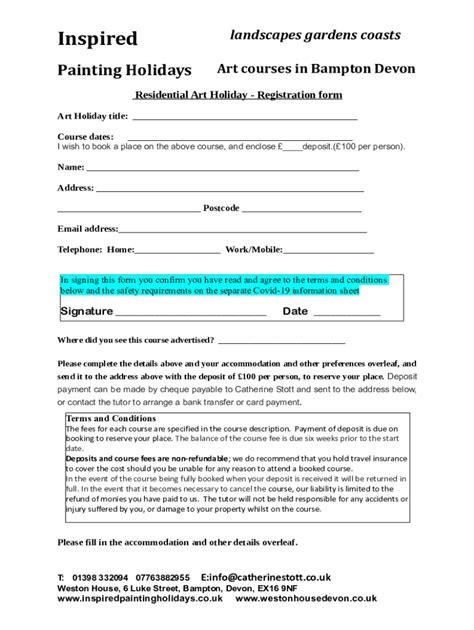 Fillable Online Rtmc Registration Form Fill Out And Sign Printable
