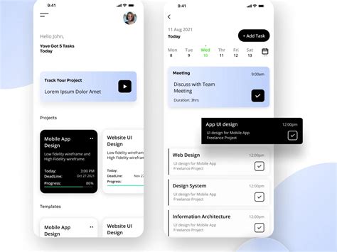Mobile App UI UX Design Upwork