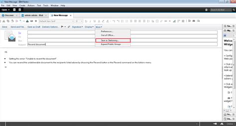 What Is Stationery In Lotus Notes Ways To Createeditdelete Email