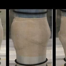 Failure Modes In CD Compression Sheared Under A Confining Pressure Of Download Scientific