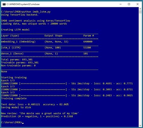 Sentiment Analysis Using The Keras Library James D Mccaffrey