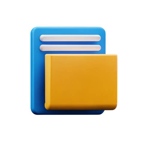 Database D Rendering Icon Illustration PNG