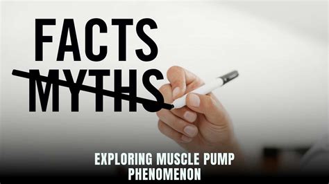 Debunking Muscle Pump Myths Separating Fact From Fiction Subscribed Fyi