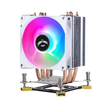 Heat Pipe Copper Pipe Cpu Cooler Fan Quiet Illuminated Mm Computer