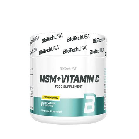 БИОТЕЧ МСМ + ВИТАМИН C 150 гр. / BIOTECH MSM + VITAMIN C | Drugstore BG