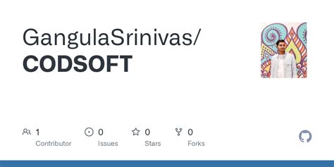 Github Gangulasrinivascodsoft