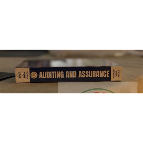 Auditing And Assurance Concepts And Applications Part 1 By Asuncion Ngina And Escala 2023 2024