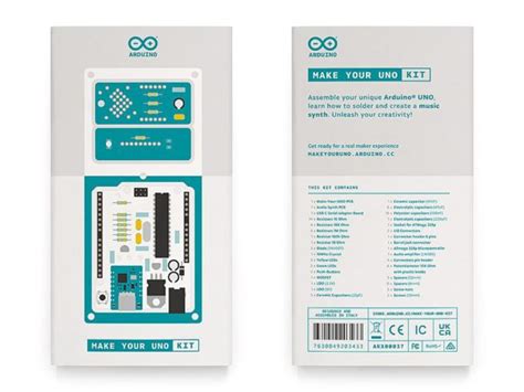 Arduino Make Your UNO Kit 自創音樂播放套件組 原廠公司貨 義大利製 台灣物聯科技 TaiwanIOT