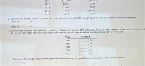 Solved A Calculate The Average Rate Of Return For Each Chegg Com