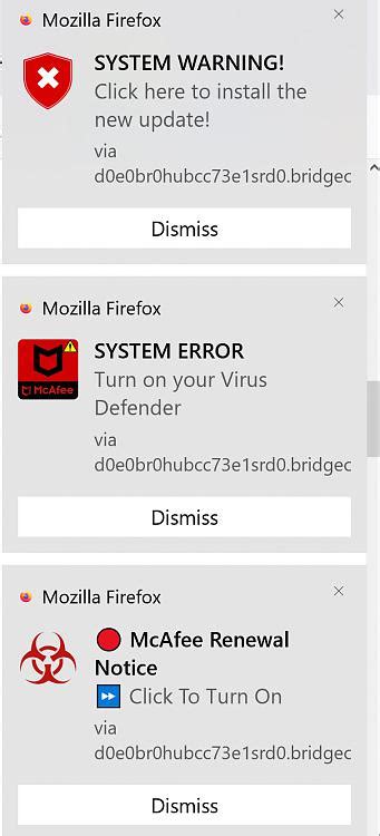 Suspect Pop Ups Not Going Away Solved Windows 10 Forums