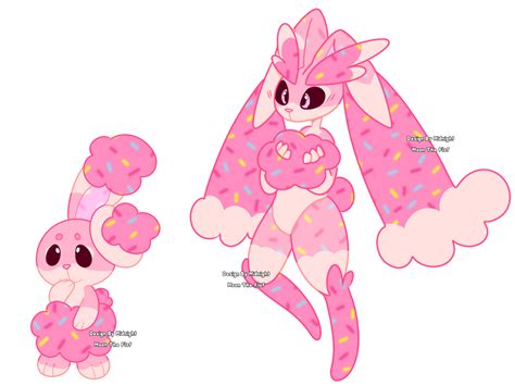 Sprinkle Pink Pokemon Adopt Open By Midnightmoontheflof On Deviantart