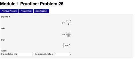 Solved Module 1 Practice Problem 27 Previous Problem