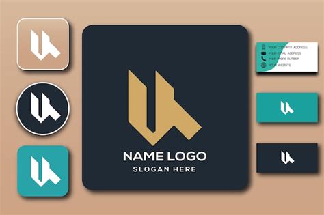 Premium Vector Vt Monogram Logo Template
