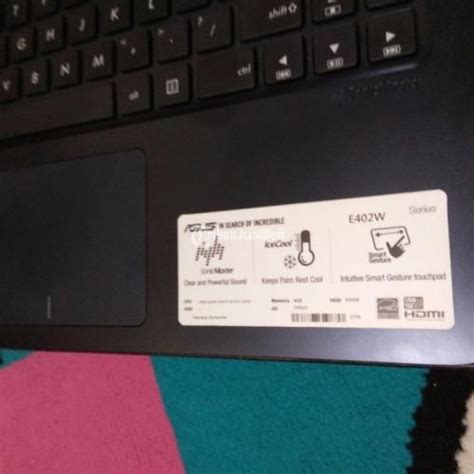 Laptop Asus E402w Bekas Ram 4gb Normal Lengkap Garansi Resmi Murah Di