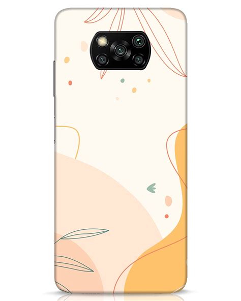 Buy Abstract Lineart Designer Hard Cover For Xiaomi Poco X Pro Online In India At Bewakoof
