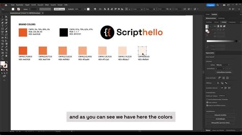 Color Tones Script For Adobe Illustrator Youtube
