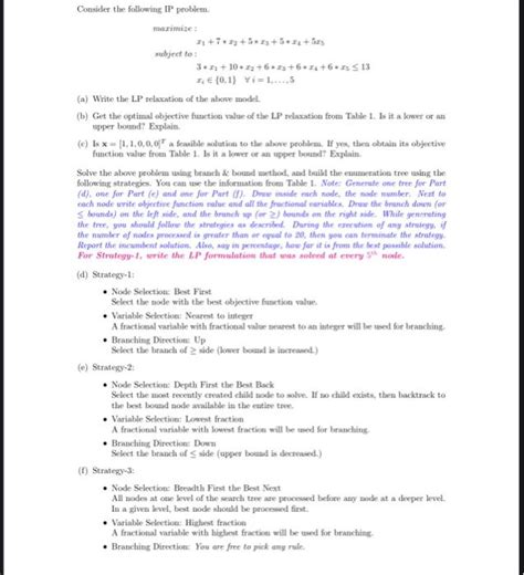 solved consider the following ip problem maximise