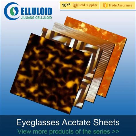 Tortoise Shell Cellulose Acetate Sheet For Jewelry Making