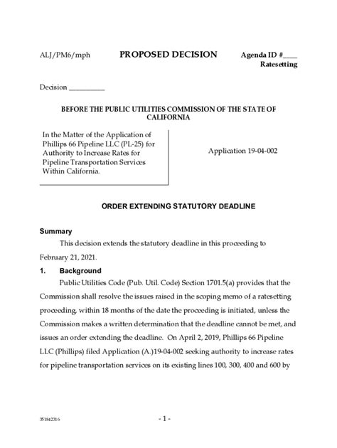 Fillable Online Docs Cpuc Ca Phillips 66 And Bridger Pipeline To Construct Liberty Pipeline Fax