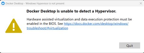 Hyper V Already Enable In BIOS Issue Docker For Win GitHub